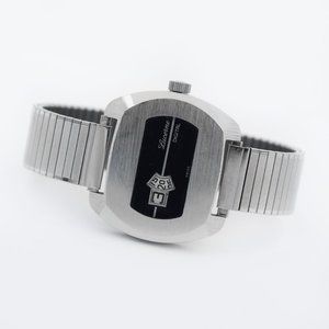 Lucerne | Accessories | Lucerne Digital Swiss Jump Hour Vintage Watch ...
